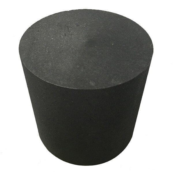 Molded Carbon-Graphite Rod, Antimony, 2.875"OD x 3.187"L