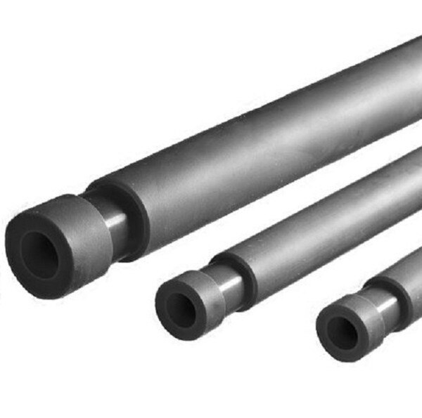 SIALON Tube, Closed One End, 0.866"OD x 0.472"ID