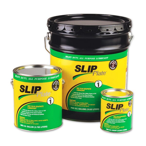 SLIP Plate 1, heavy-duty, dry film graphite lubricant